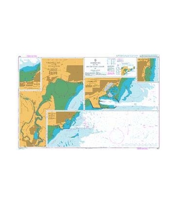 BA Nautical Chart 1827 Harbours on the South-East Coast of England