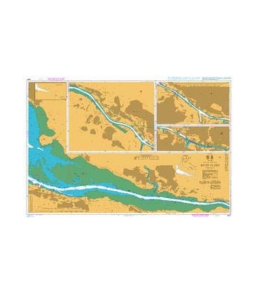 British Admiralty Nautical Chart 2007 River Clyde