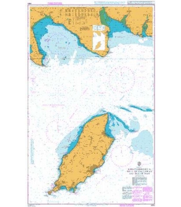 British Admiralty Nautical Chart 2094 Kirkcudbright to Mull of Galloway ...