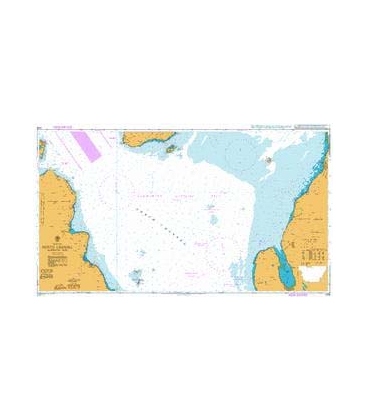 British Admiralty Nautical Chart 2199 North Channel Northern Part