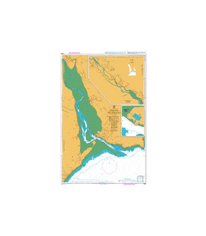 BA Nautical Chart 2290 River Exe and Approaches including Exeter Canal