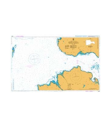 British Admiralty Nautical Chart 2392 Sound of Mull Western Entrance