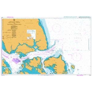 British Admiralty Nautical Chart 2403 Singapore Strait and Eastern ...