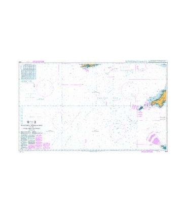 BA Nautical Chart 2649 Western Approaches to the English Channel