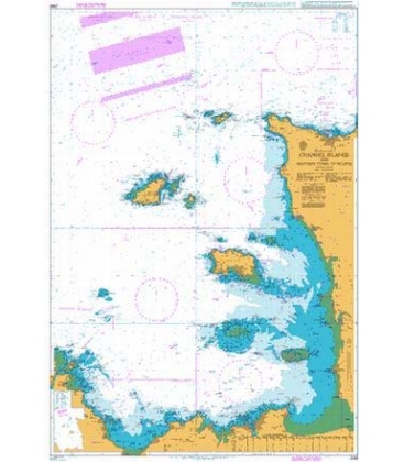 BA Nautical Chart 2669 Channel Islands and Adjacent Coast of France