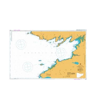 British Admiralty Nautical Chart 2702 Donegal Bay