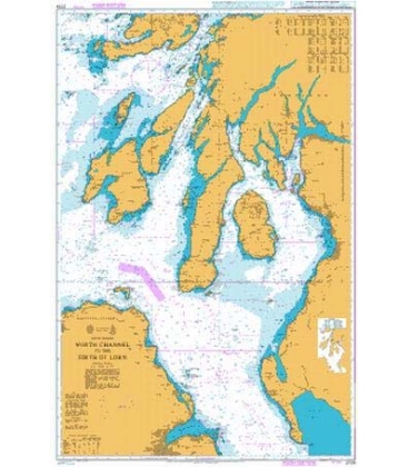 BA Nautical Chart 2724 North Channel to the Firth of Lorn
