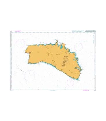 British Admiralty Nautical Chart 2761 Menorca