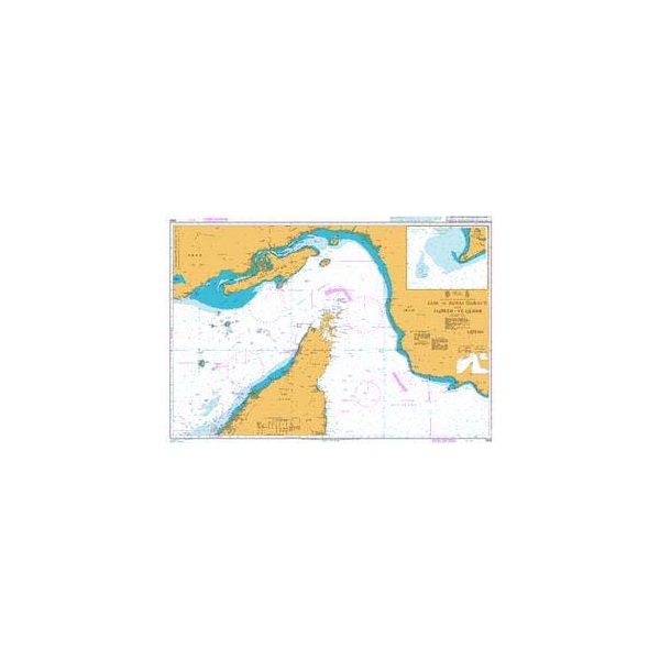 British Admiralty Nautical Chart 2888 Jask to Dubai (Dubayy) and ...