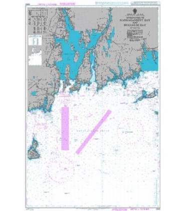 BA Nautical Chart 2890 Approaches to Narragansett Bay & Buzzards Bay