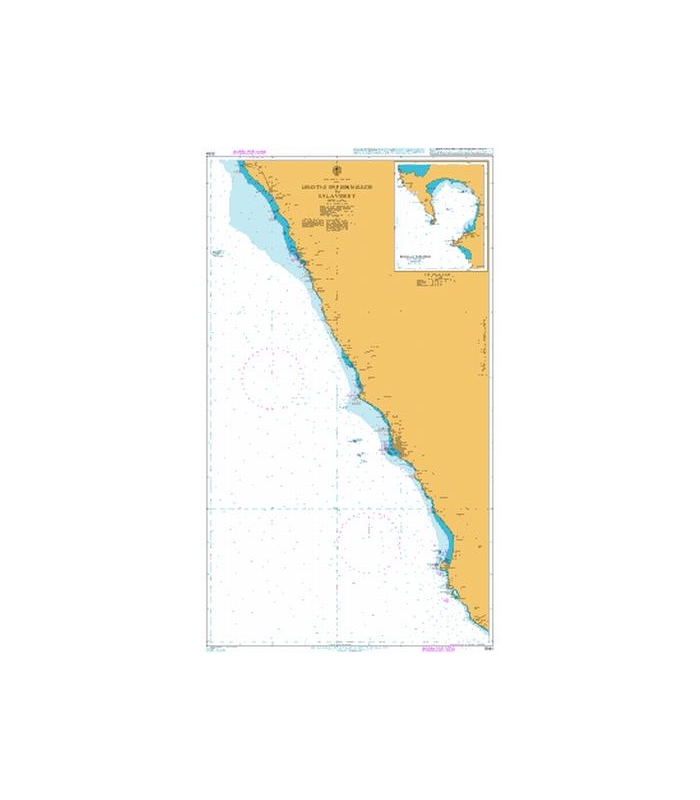 British Admiralty Nautical Chart 3091 Islotes Infiernillos to Salaverry