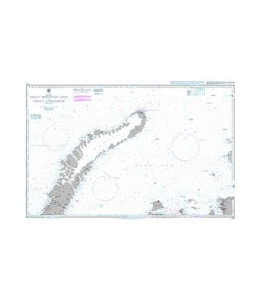 British Admiralty Nautical Chart 3182 Proliv Matochkin Shar to Ostrov ...