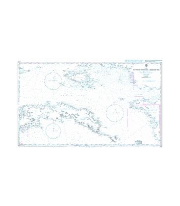 British Admiralty Nautical Chart 3242 Eastern Portion of Seram Sea