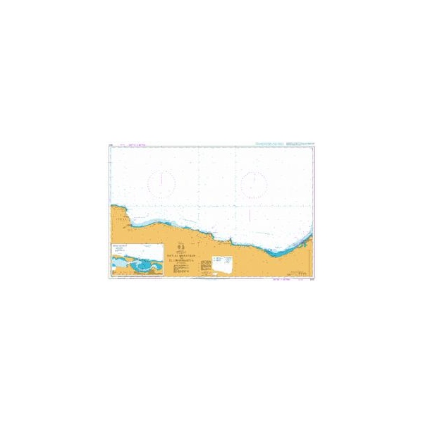 British Admiralty Nautical Chart 3400 Ras Al Muraysah to El Iskandariya