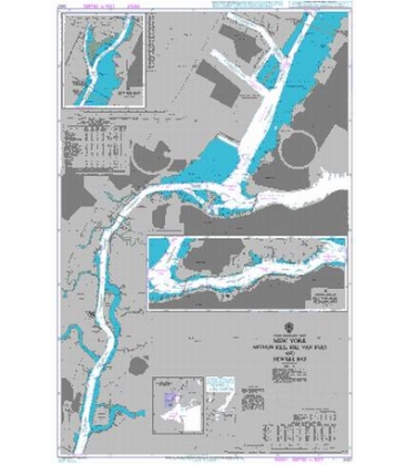 BA Chart 3457 New York Arthur Kill, Kill Van Kull and Newark Bay