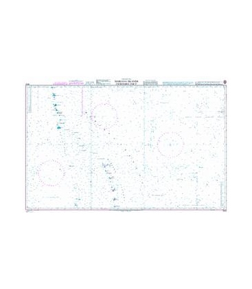British Admiralty Nautical Chart 3552 Mariana Islands (Northern Part)