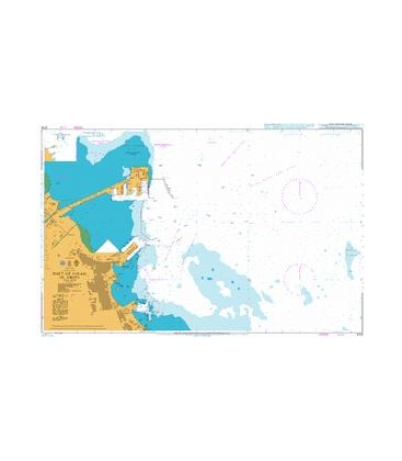 British Admiralty Nautical Chart 3718 Port of Jubail (Al Jubayl)