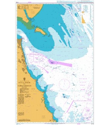 British Admiralty Chart 3773 Ra's Al Khafji to Jazirat Bubiyan