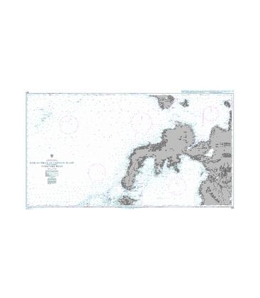 British Admiralty Nautical Chart 3811 Basilan Strait to Camiguin Island ...