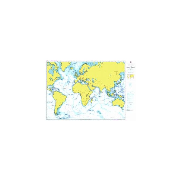 British Admiralty Nautical Chart 4001