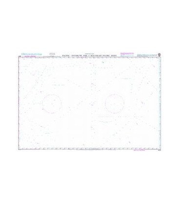 BA Chart 4610 Pacific-Antarctic Rise to Southeast Pacific Basin