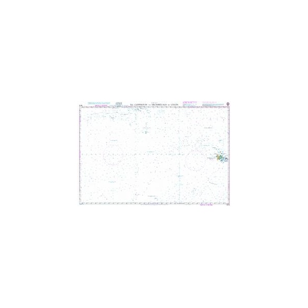 British Admiralty Nautical Chart 4618 Ile Clipperton to Archipelago de ...