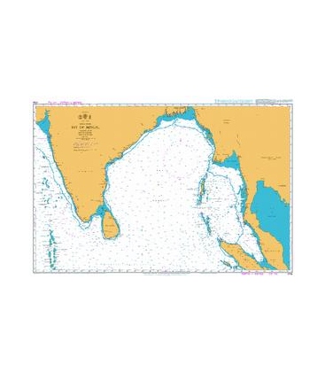 British Admiralty Nautical Chart 4706 Bay of Bengal