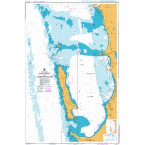 British Admiralty Australian Nautical Chart 117 Gage Roads and Cockburn ...