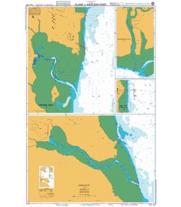 British Admiralty Australian Nautical Chart 152 Plans in Western Port