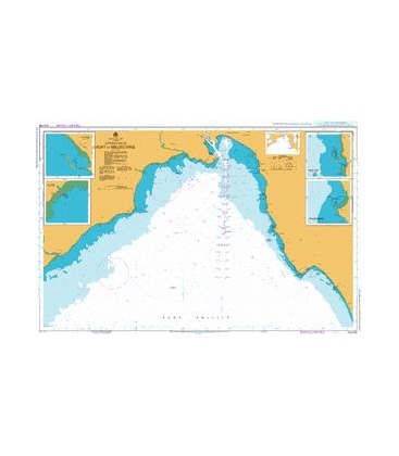 British Admiralty Australian Nautical Chart 155 Approaches to Port of ...