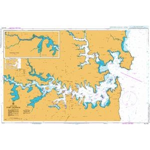 British Admiralty Australian Nautical Chart AUS200 Port Jackson