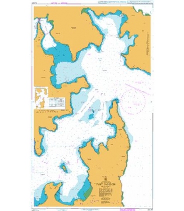 BA Australian Nautical Chart 201 Port Jackson (Eastern Sheet)