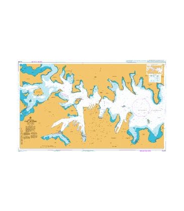 BA Aus Nautical Chart 202 Port Jackson (Central sheet) Sydney Harbour