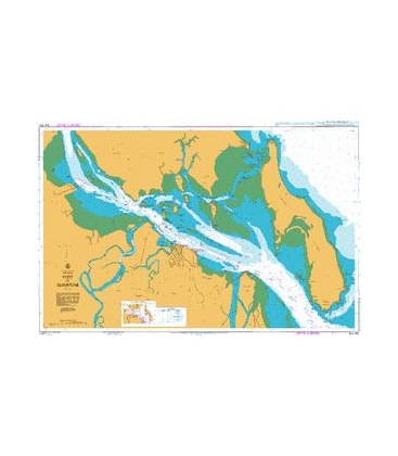 British Admiralty Australian Nautical Chart AUS245 Port of Gladstone