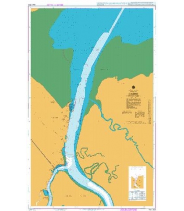 British Admiralty Australian Nautical Chart AUS263 Cairns (Northern Sheet)