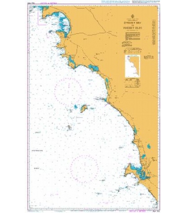 British Admiralty Australian Nautical Chart 342 Streaky Bay to Whidbey ...