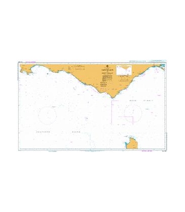 British Admiralty Australian Nautical Chart 349 Cape Nelson to Port Phillip