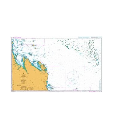 British Admiralty Australian Nautical Chart AUS367 Swain Reefs to ...