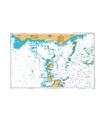 British Admiralty Australian Nautical Chart AUS376 Torres Strait
